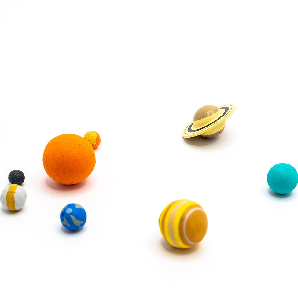 Miniaturas do Sistema Planetário Solar - oriori