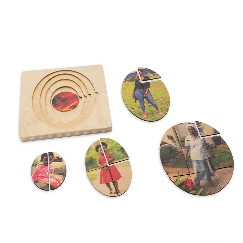 Puzzle Processo de Crescimento da Mulher - oriori